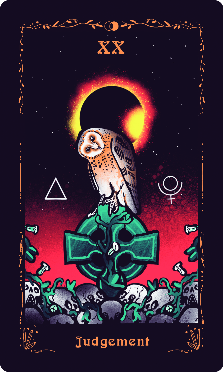 Card spotlight- Judgement – The Art of Katie Whittle