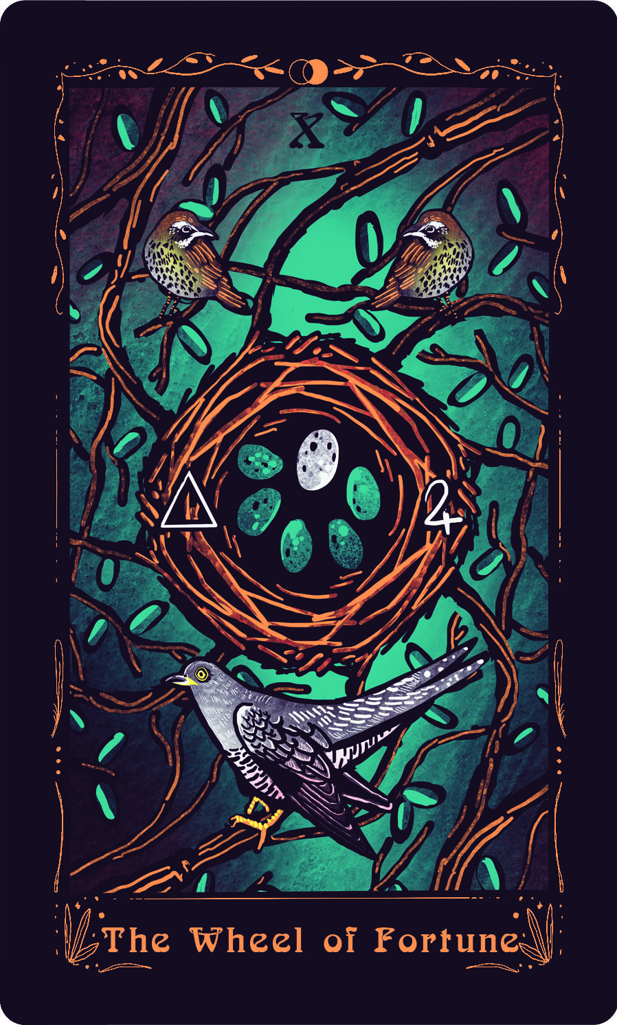 Card spotlight: The Wheel of Fortune – The Art of Katie Whittle